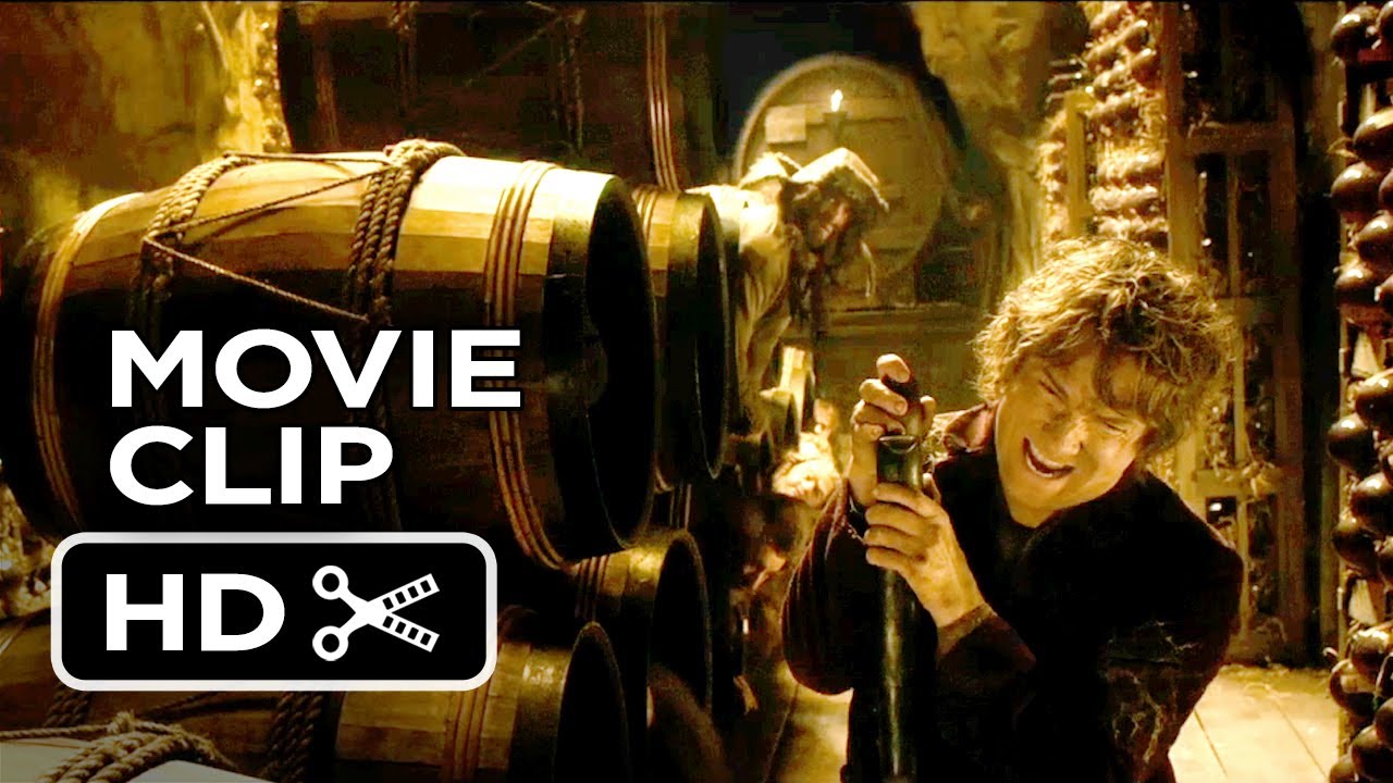 The Hobbit: The Desolation of Smaug Movie CLIP - Into The Barrels ...