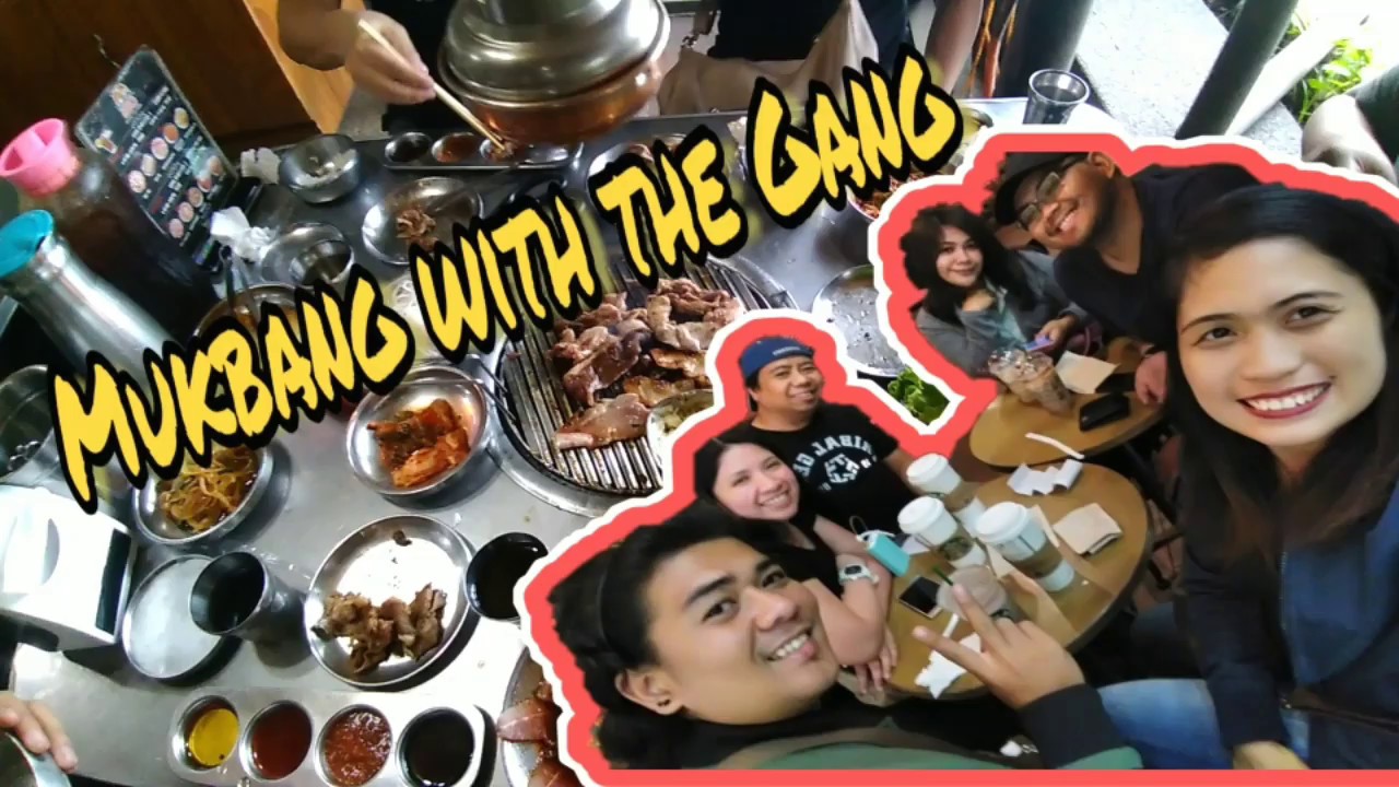 mukbang with the gang 🙄😁😂😋😋 - YouTube