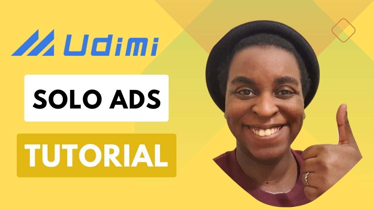 How to Use Udimi Solo Ads For Affiliate Marketing - YouTube