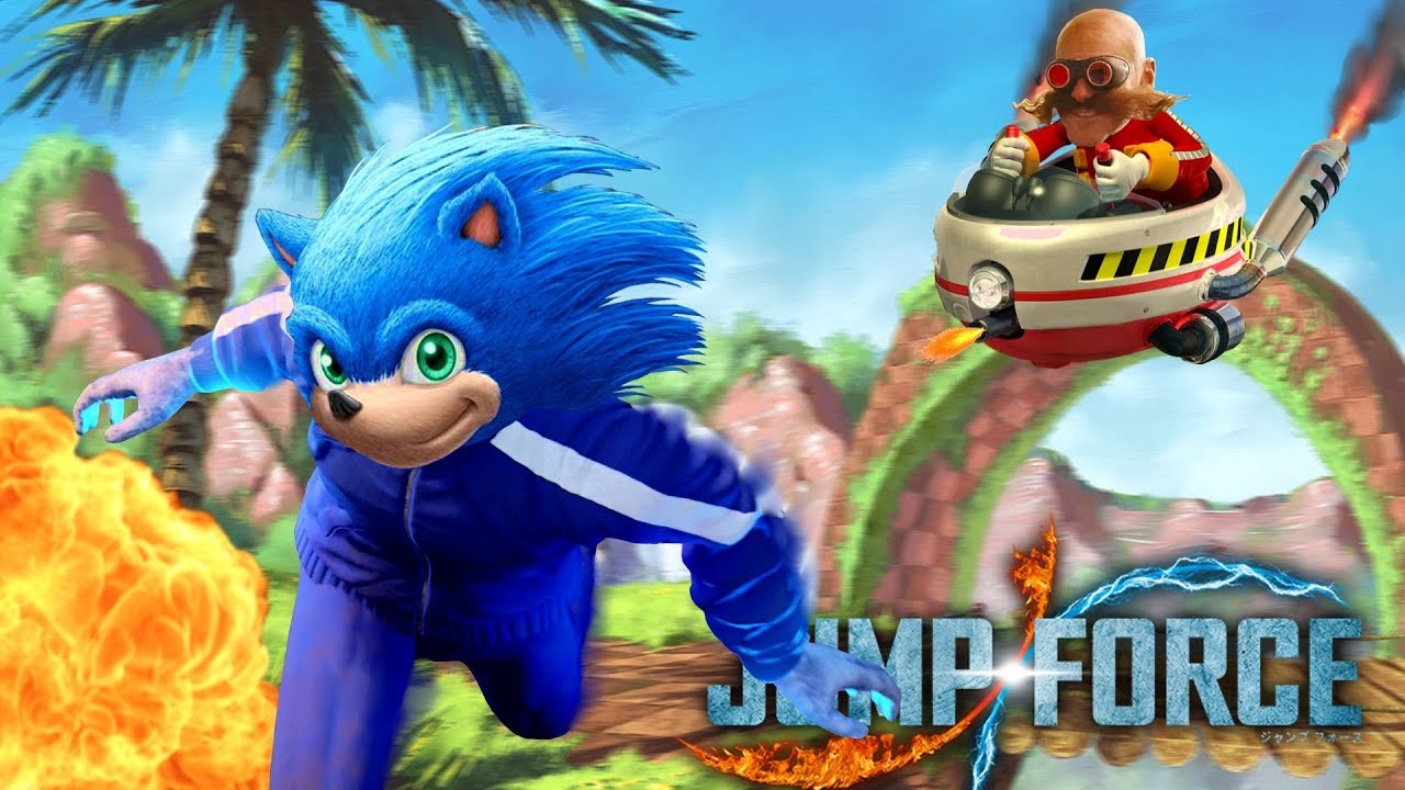 NEW MOVIE SONIC IN JUMP FORCE | Jump Force Sonic CAC Online Battles ...