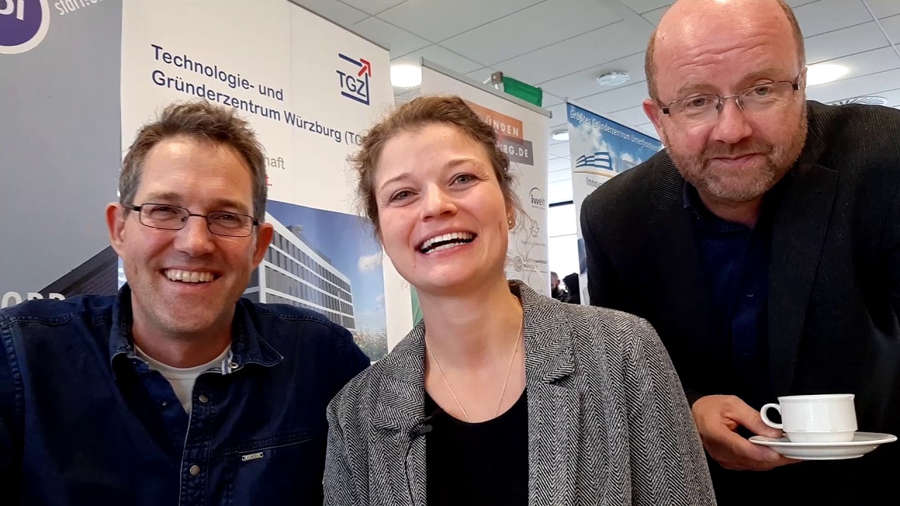 Dr. Jennifer Gehring vom IGZ auf der Gründermesse - YouTube