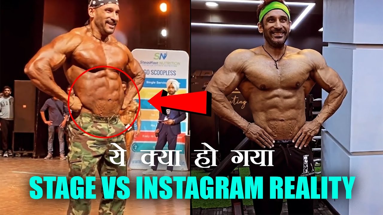 Tarun Gill Real Physique Exposed In Guest Posing | 3 Weeks Out Amateur ...