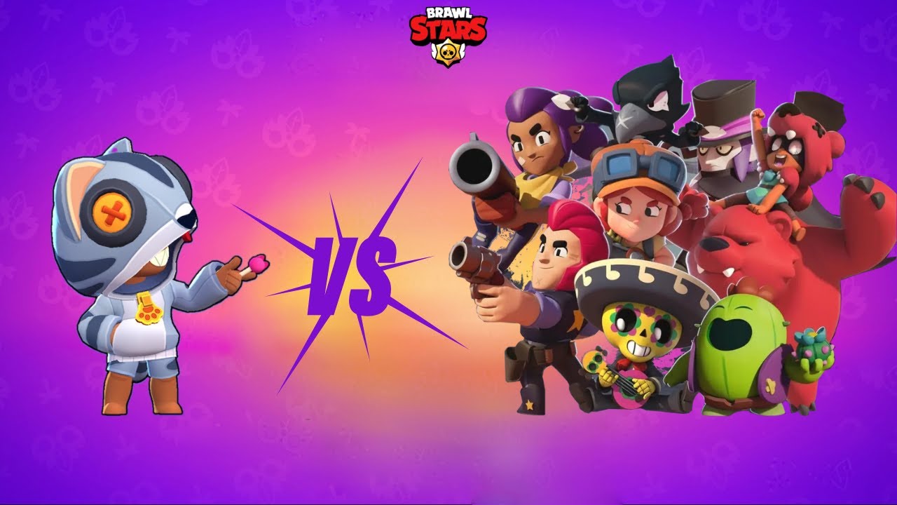 last Hero | Leon defeats eight brawlers #brawlstars #gaming #memes ...