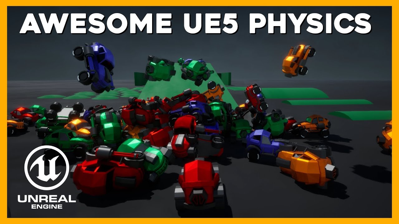 Crazy Fun Car Pileups - Unreal Engine 5 Chaos Physics - Adventure ...
