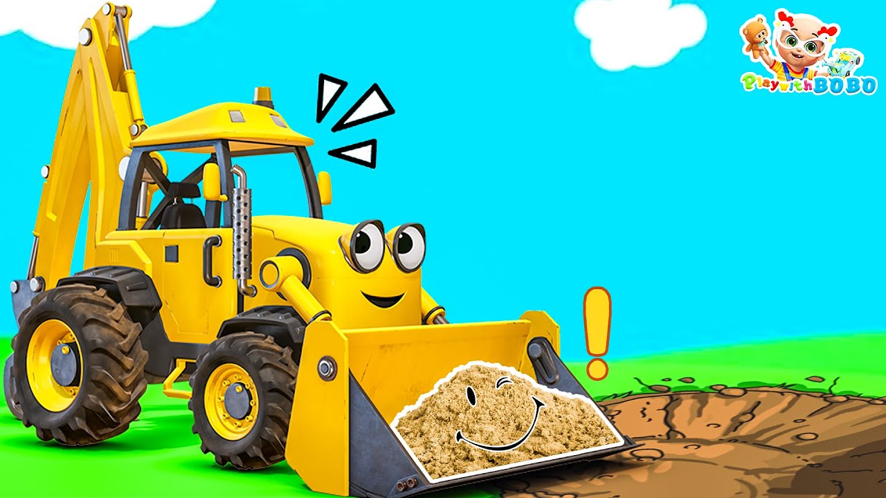 JCB, Excavator, Dump Truck,Crane, | Construction Trucks Episode | Kids ...
