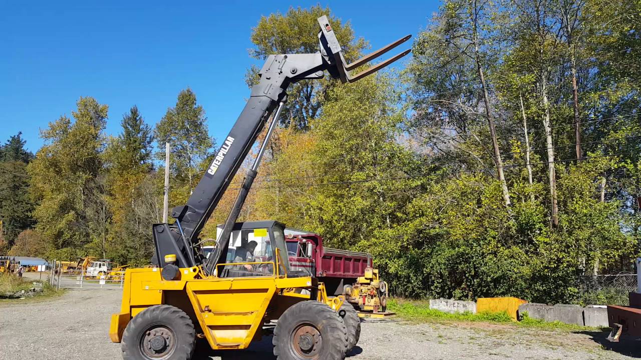 Caterpillar RT60 Telehandler - YouTube