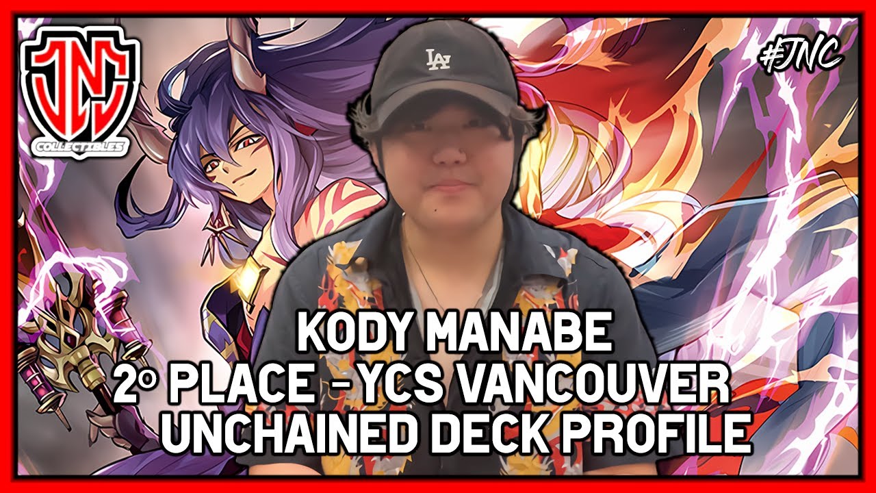 2nd Place YCS Vancouver Unchained Deck Profile! ft. Kody Manabe - YouTube