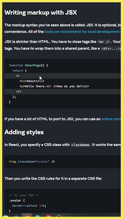 What Is Jsx React Interview Question Part 1 Codewithsimon 14 React Reactjs Jobs Youtube