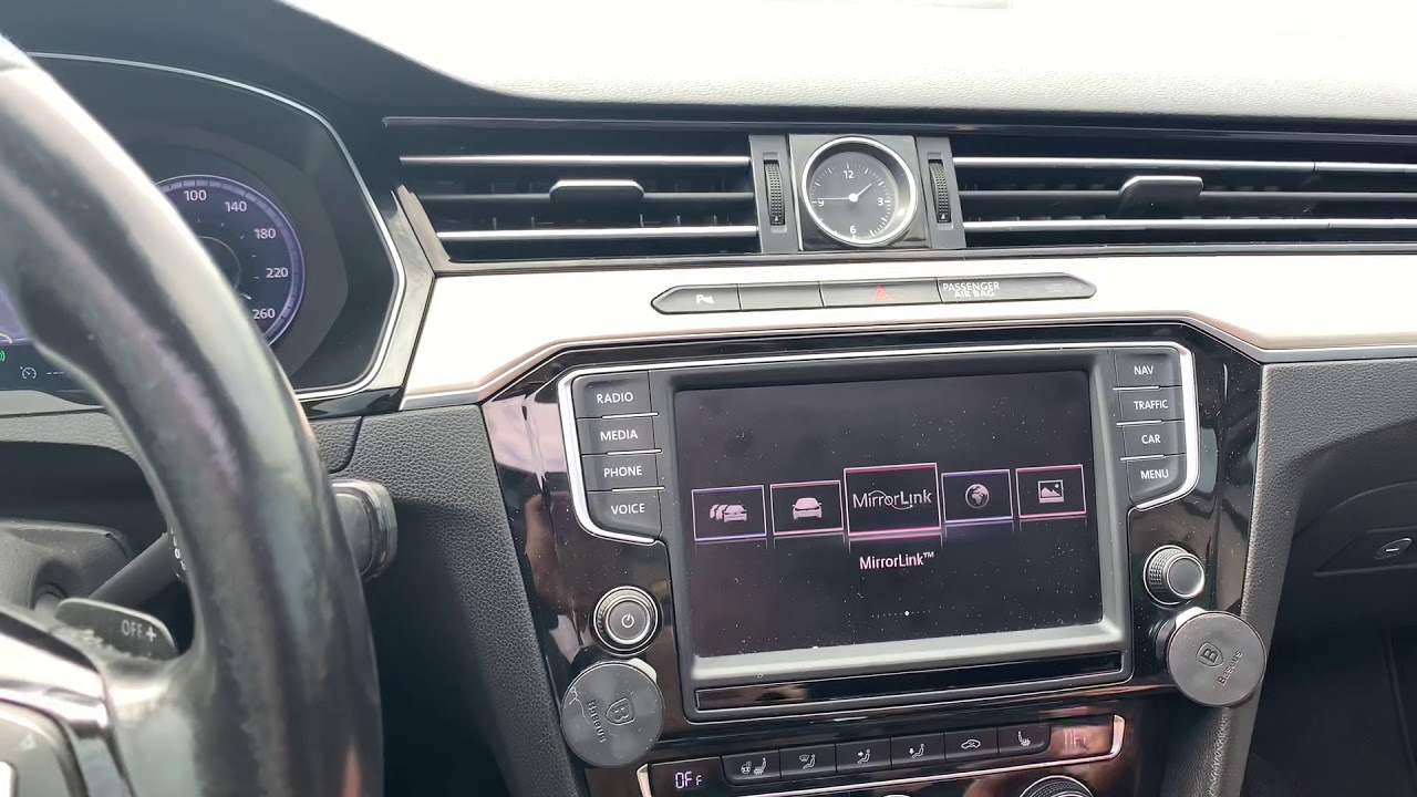 mirrorlink Volkswagen Passat - YouTube