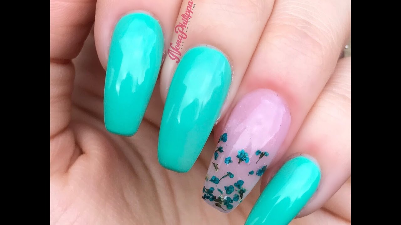 How To Encapsulate Flowers In Acrylic - YouTube