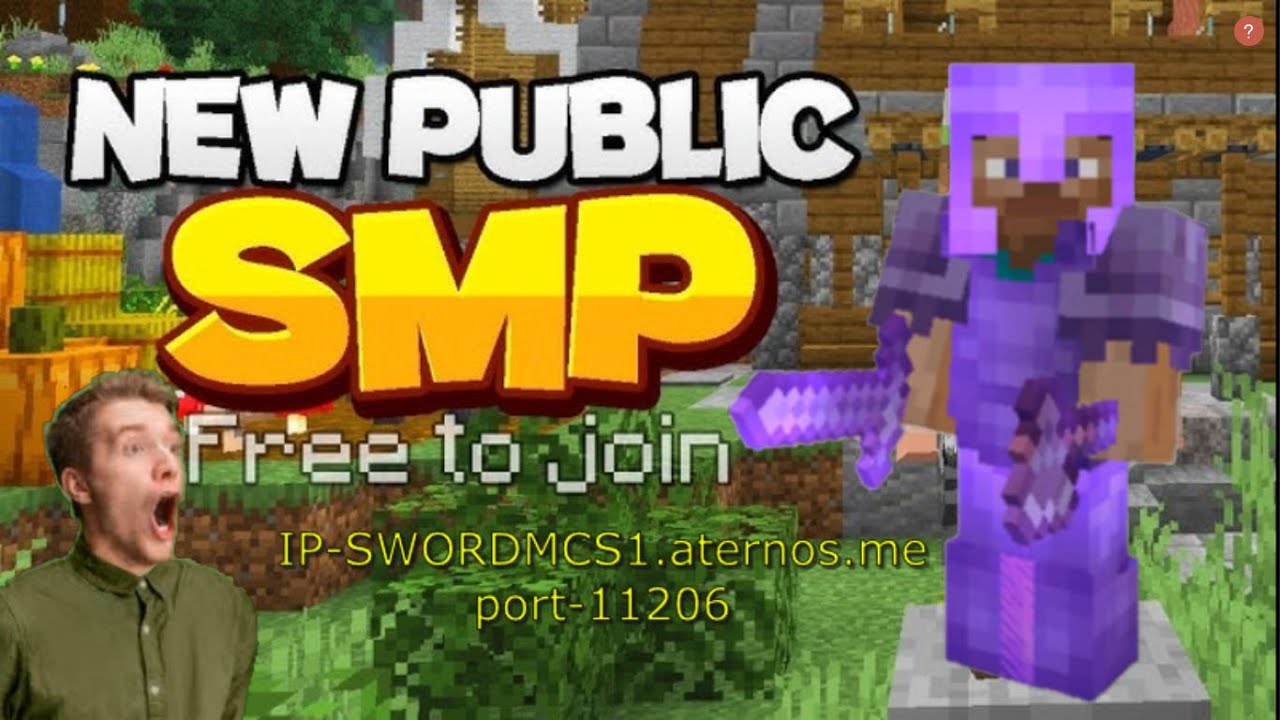 New best SMP of the month |24/7 online|Minecraft @Vinod_GamerZ @elesh ...