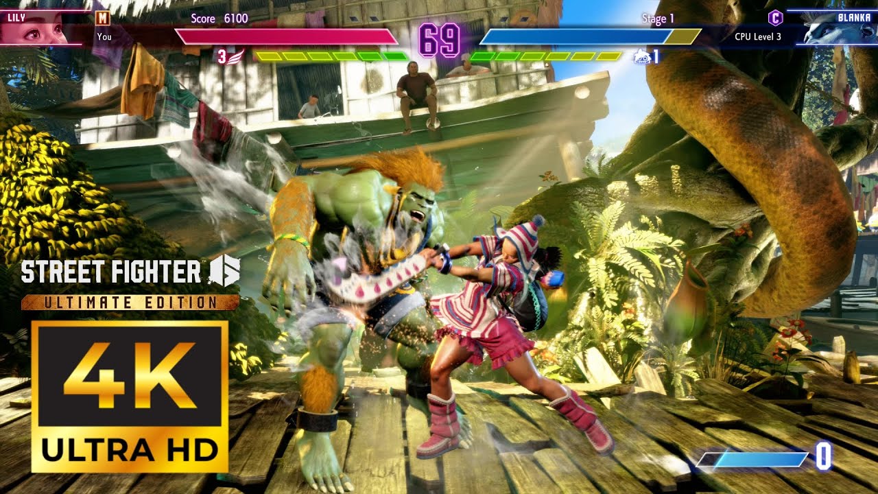 #STREETFIGHTER6 Lily Hawk Arcade Mode Normal 4k60fps captured on the # ...