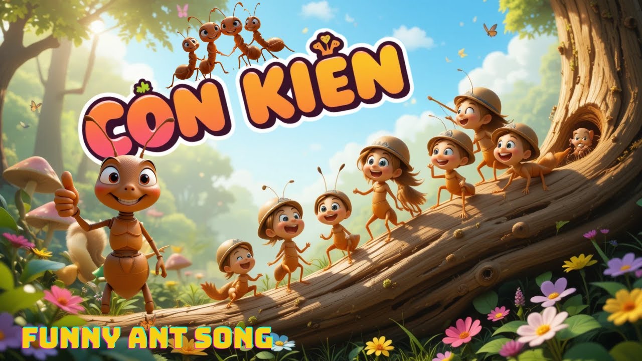 🎵 CON KIẾN – Bài Hát Thiếu Nhi Vui Nhộn|Con Kiến Mà Leo Cành Đa - YouTube