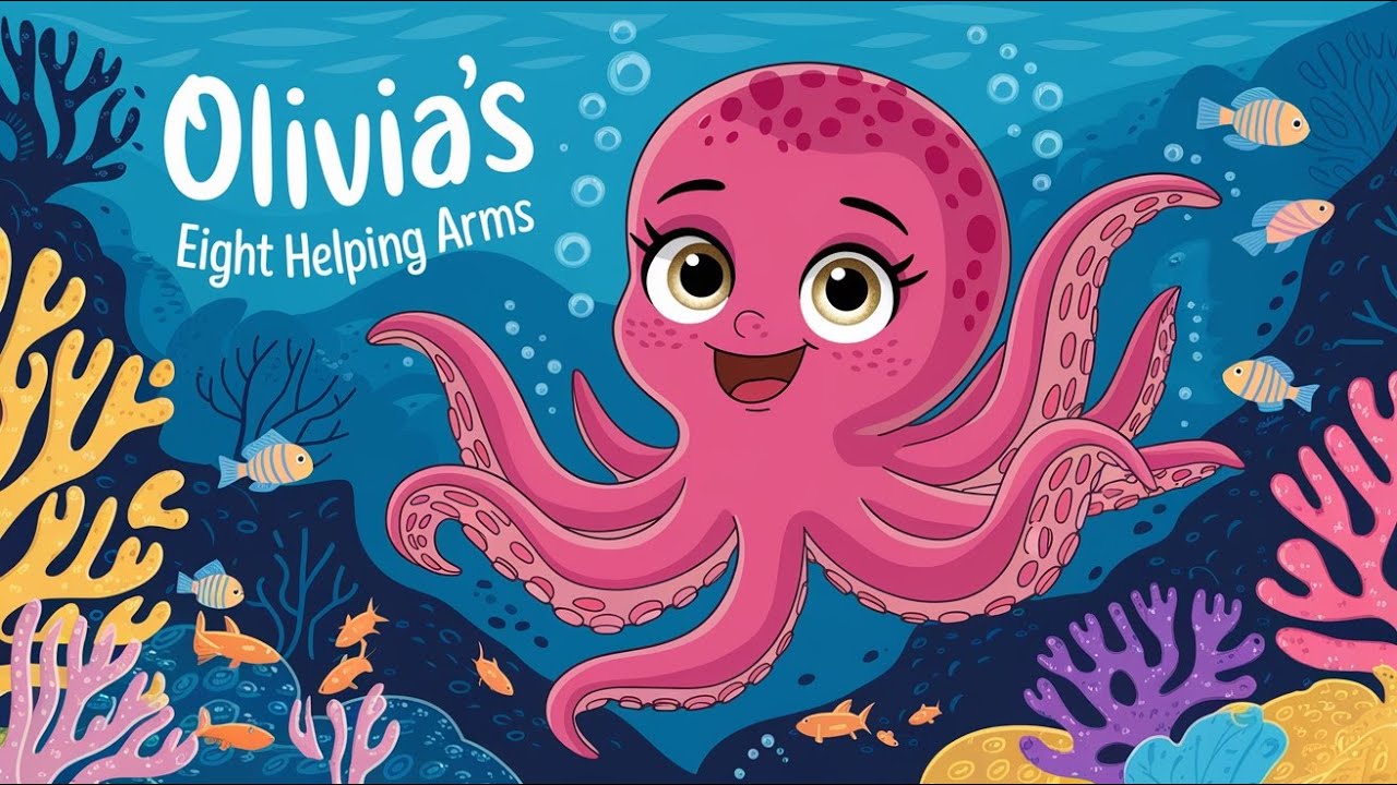 Olivia's Eight Helping Arms | Octopus | Cartoons | Hope | Beneath the ...