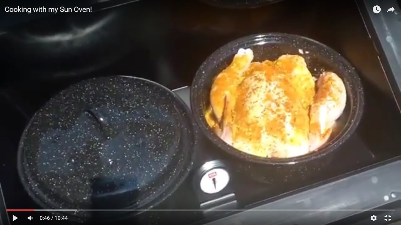 Cooking with my Sun Oven! - YouTube