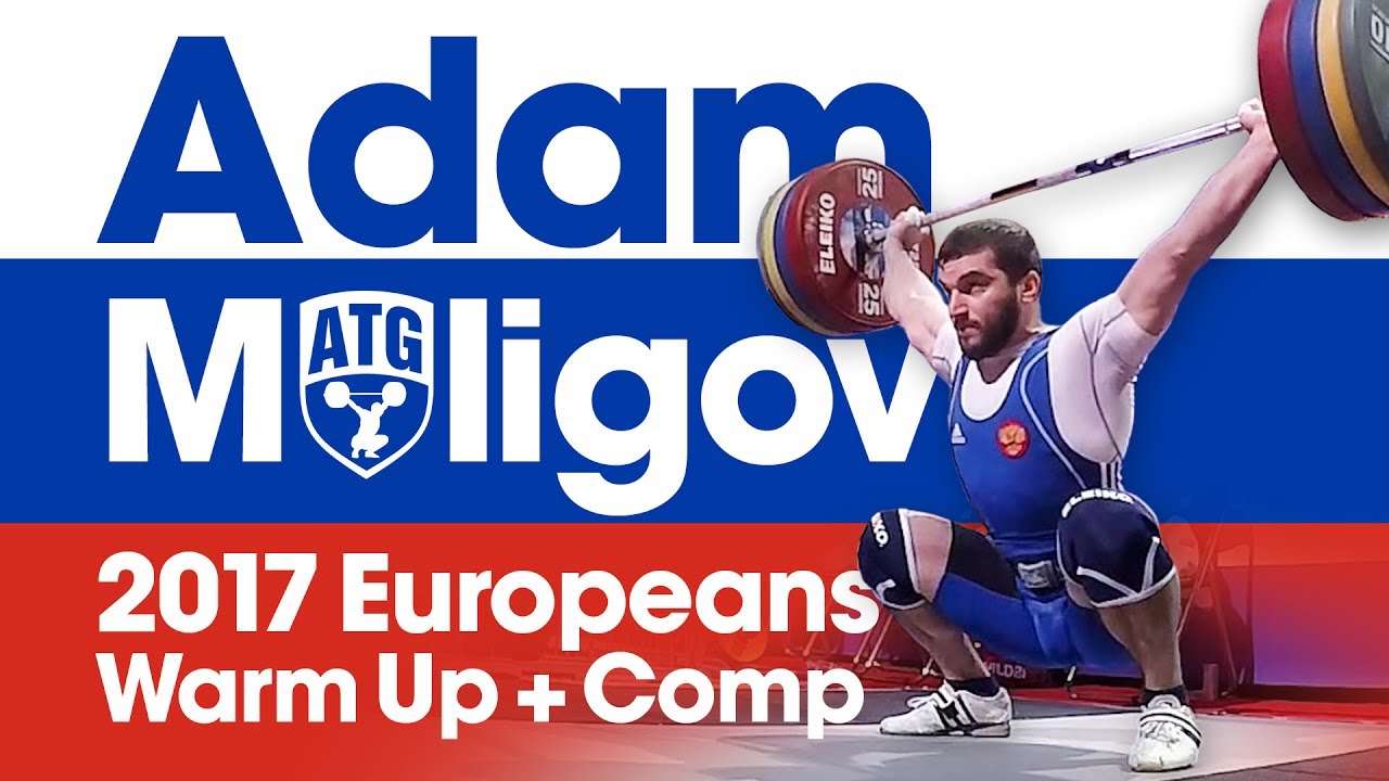Adam Maligov Full Warm Up + Competition Lifts (180kg Snatch!) 2017 ...