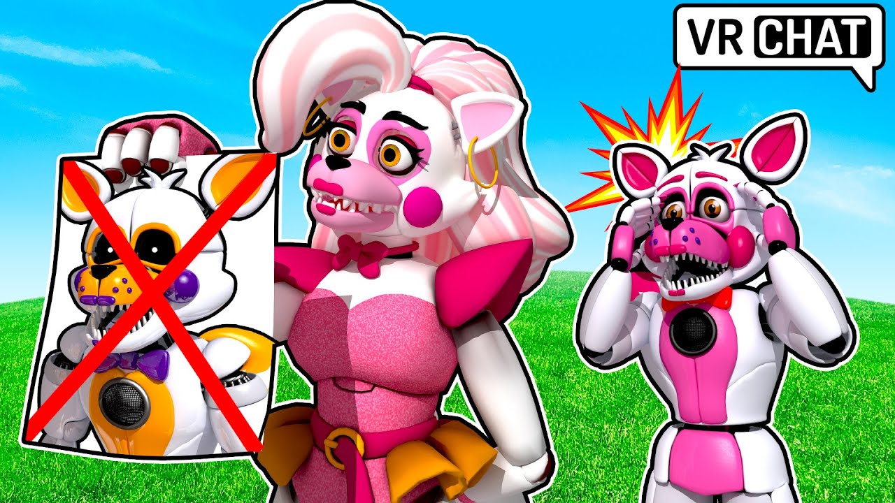 What is Glamrock Mangle HIDING?! in VRCHAT - YouTube