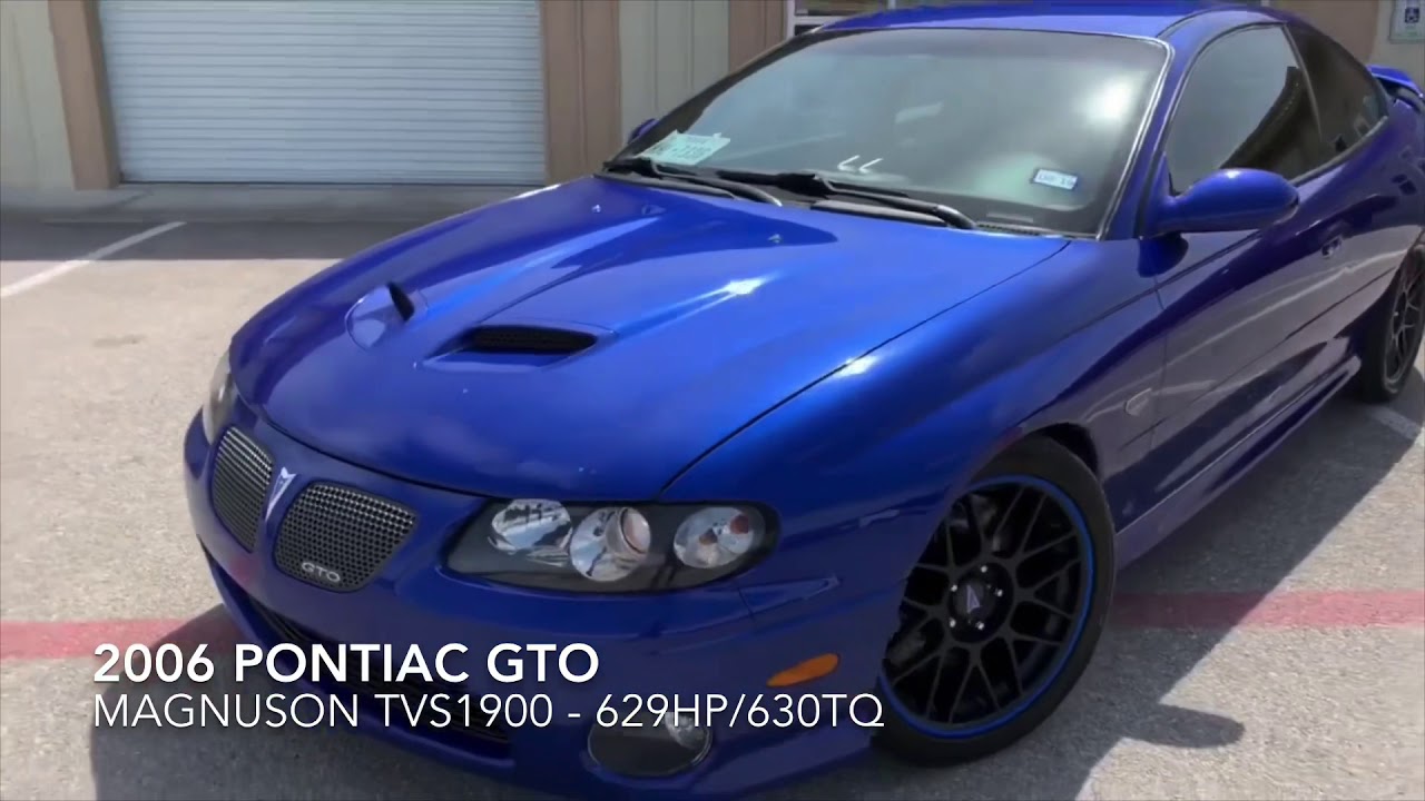 Magnuson TVS1900 GTO - YouTube
