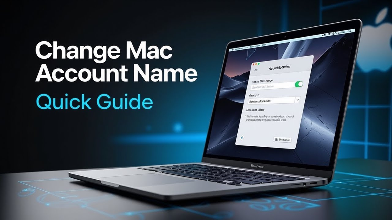 How To Change Mac Account Full Name – Quick & Easy Guide! 💻 - YouTube