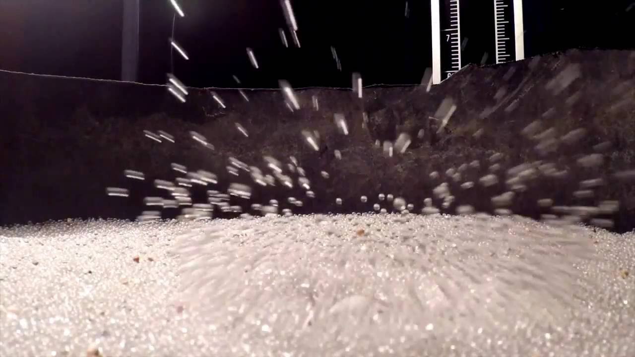 Granular impact demo - YouTube