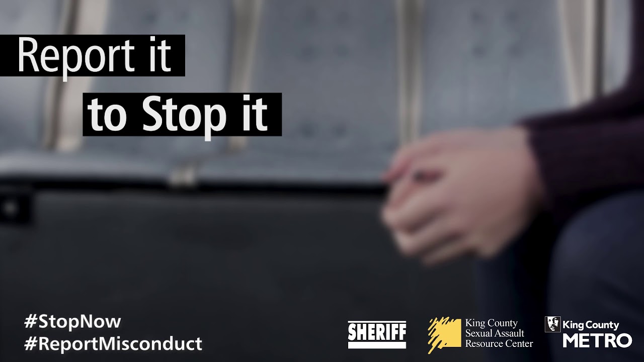 King County Metro - Report it to stop it - YouTube