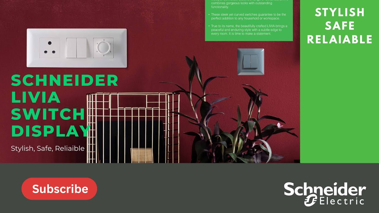 Schneider Livia Switch Display # Livia # Schneider Livia - YouTube