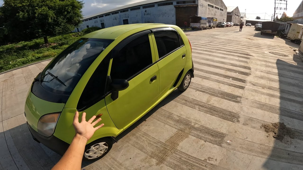 TATA NANO (2012) POV DRIVE! aaj nano karwadi customize! #car #custom # ...