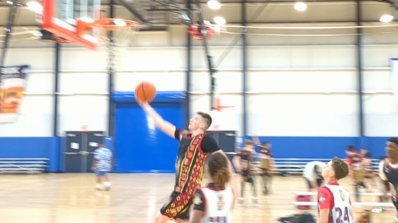 Game 3 action at the Get Buckets Showcase - YouTube