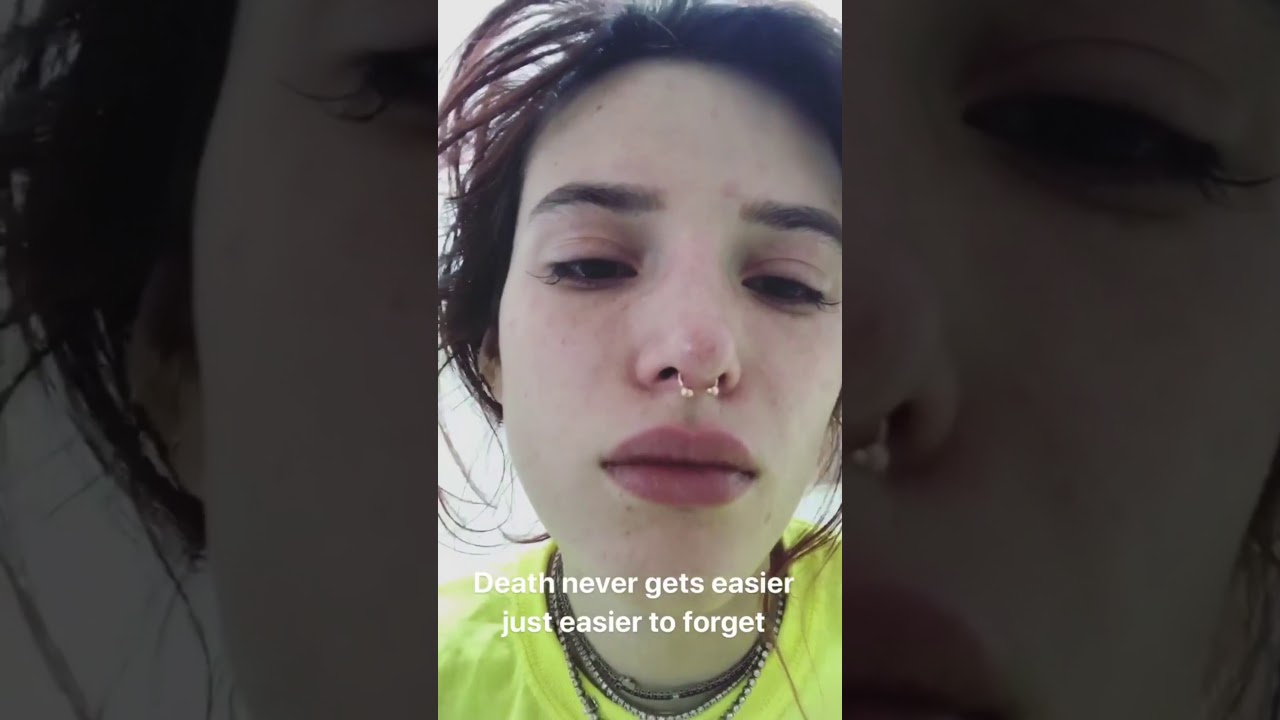 Bella Thorne About Her Father April 24 2018 Youtube
