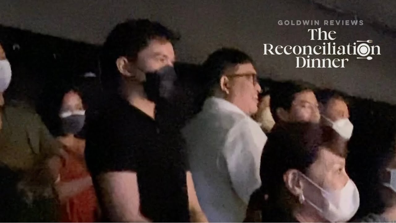 Chel Diokno, Ian Pangilinan watched “The Reconciliation Dinner ...