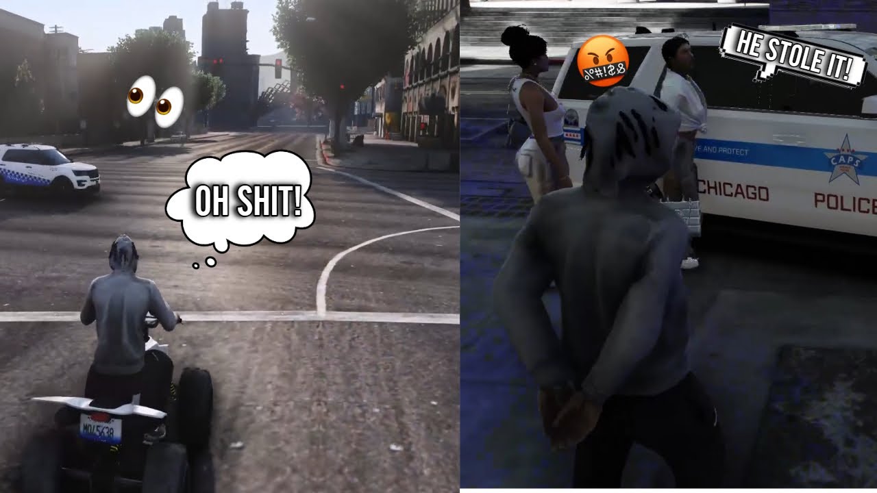 I Tried To Go On A Car Jacking Spree|*GOT CAUGHT*|Windy City RP| - YouTube