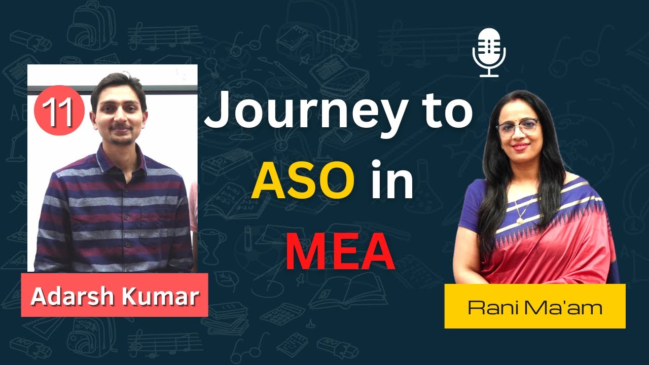 Adarsh Kumar || ASO in MEA || Toppers Meet || SSC CGL 2020 Selected ...