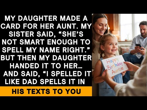 They Laughed at My Daughter’s Spelling — Then She Said, “It’s How Dad Spells It Too