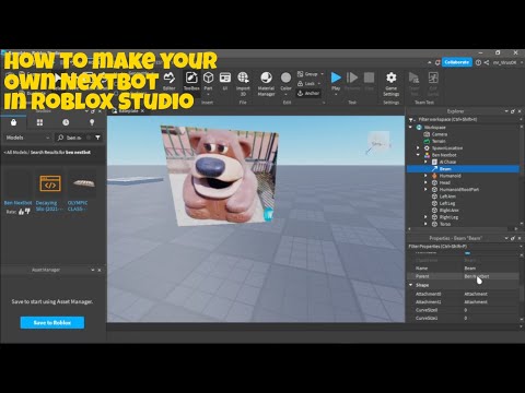 How to make your own Nextbot in Roblox Studio - YouTube