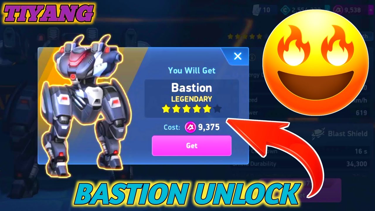 Unlocking The Ultimate Legendary Bastion In Mech Arena - YouTube