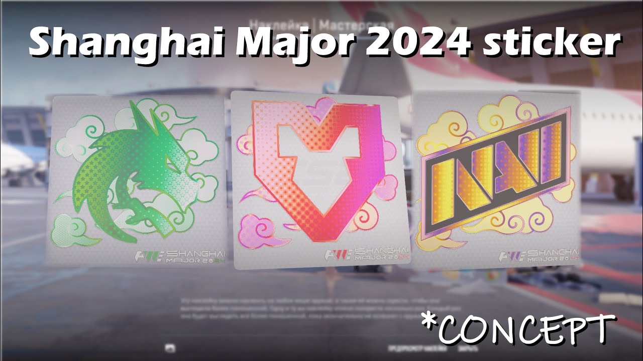 Shanghai Major 2024 sticker Part 2 - YouTube