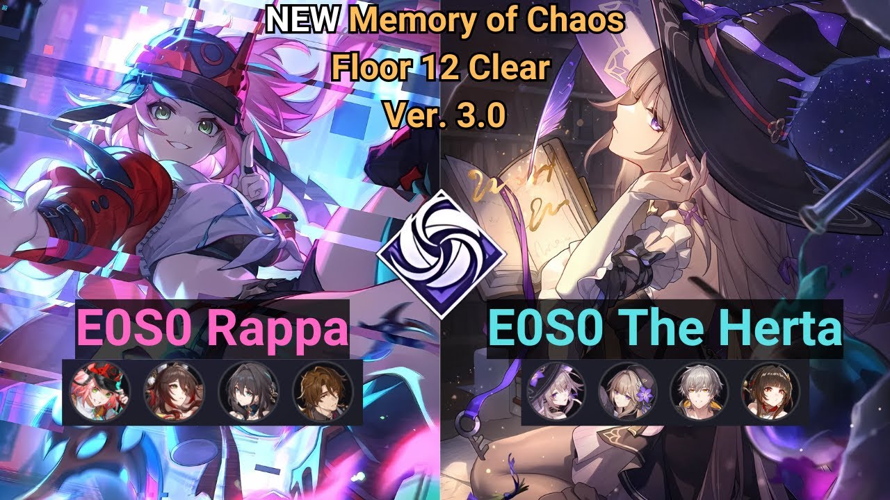 E0S0 Rappa Superbreak & E0S0 The Herta x Herta┃Memory of Chaos┃ Floor ...