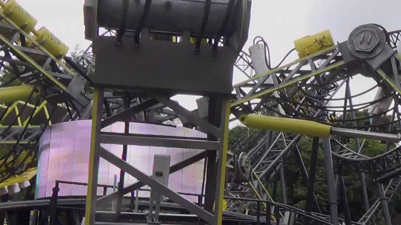 The Smiler Test Dummy Fail (No lid on the test dummy) - YouTube