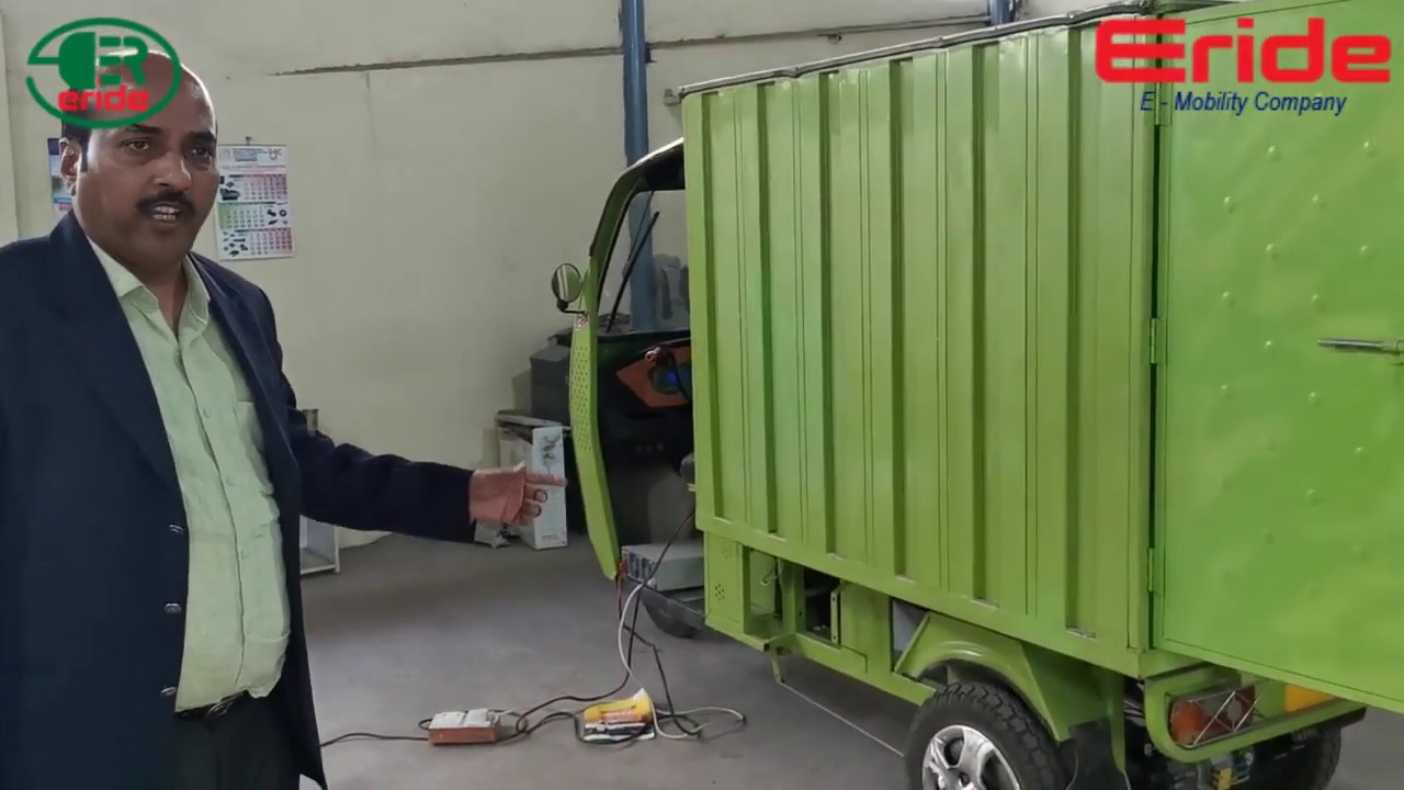 Electric Loader Vehicle for E-Commerce - Eride - YouTube
