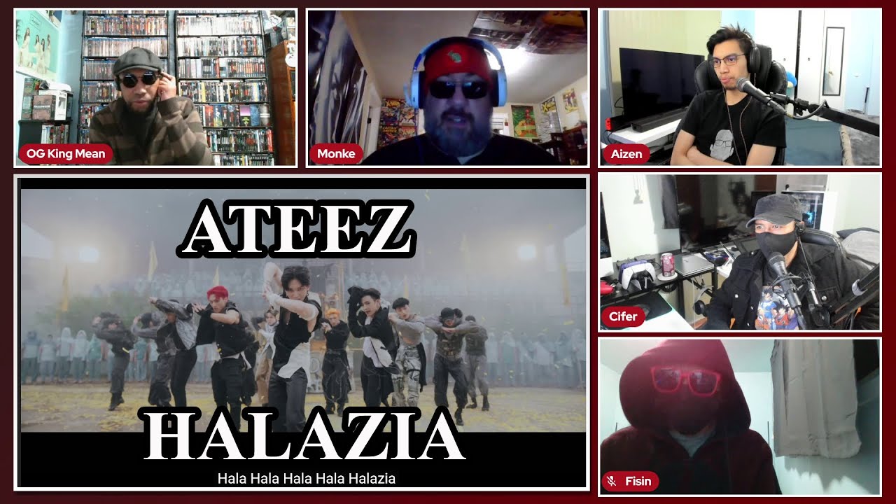 KPOP REACTION: ATEEZ(에이티즈) - 'HALAZIA' Official MV - YouTube