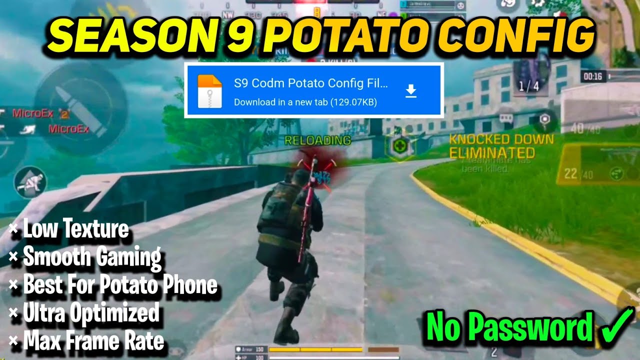 New Config Potato Graphics | Fix Fps Drops | Optimized Fps | BR & MP ...