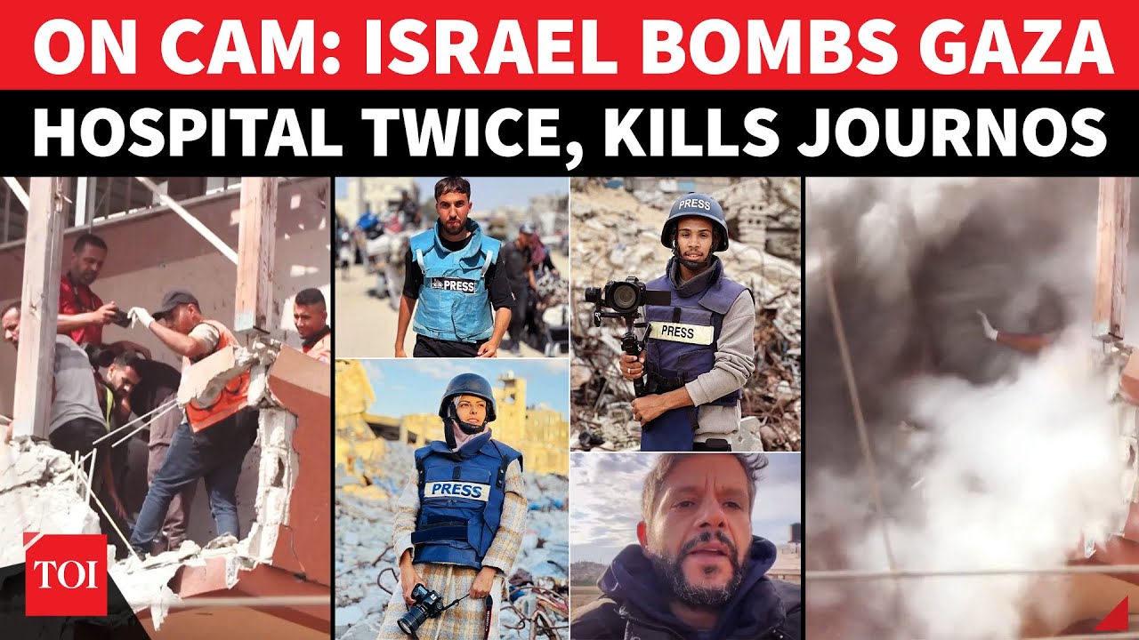 'GENOCIDE LIVESTREAMED': Watch Israel Bombs Gaza Hospital, Then Hits ...