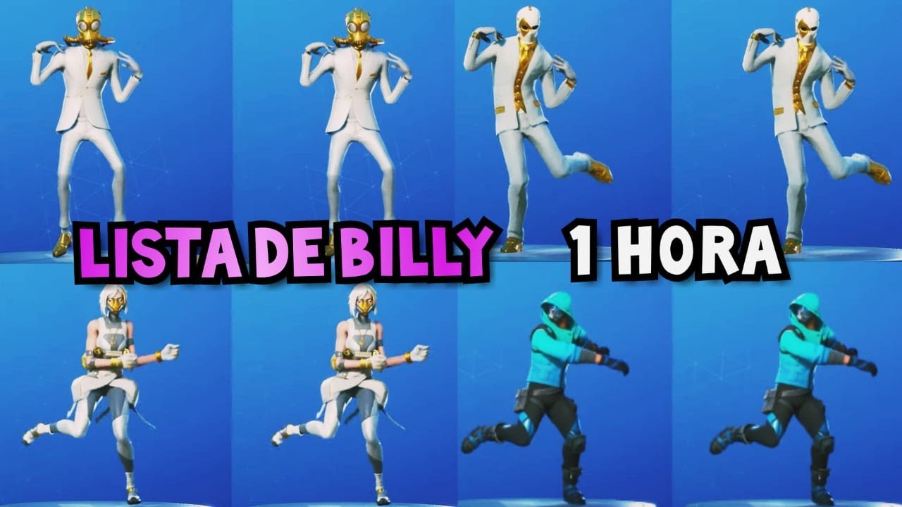 LISTA DE BILLY con skins 10 Min. (Billy Listen Remix) Música de lobby ...