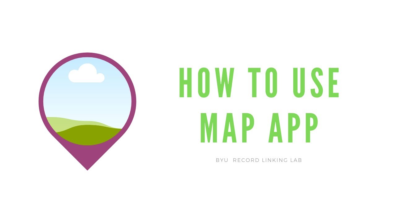 How to Use MapApp - YouTube
