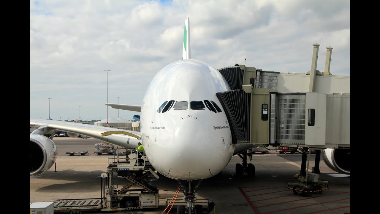 Emirates | Airbus A380 | AMS-DXB | Business - YouTube