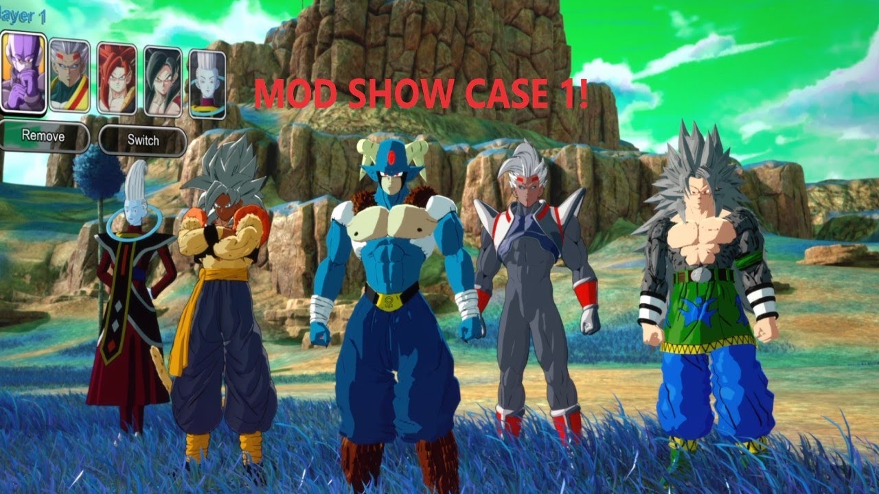 dragon Ball : Sparking Zero! mod showcase 1 (Moro, Goku SSJ5 and more ...