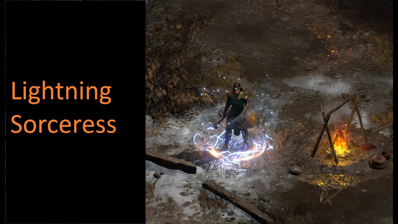 Lightning Sorceress vs Diablo clone d2r - YouTube