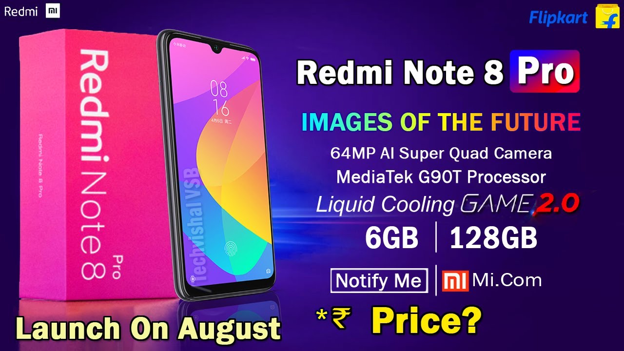 Redmi Note 8 Pro - First look, Full Specifications, Helio G90T, 64MP ...