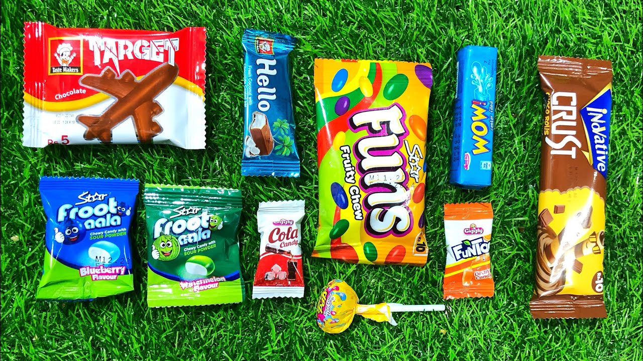 Some Lots Of Candies & more Chocolates | Yummy Rainbow ASMR | Hard Chew ...