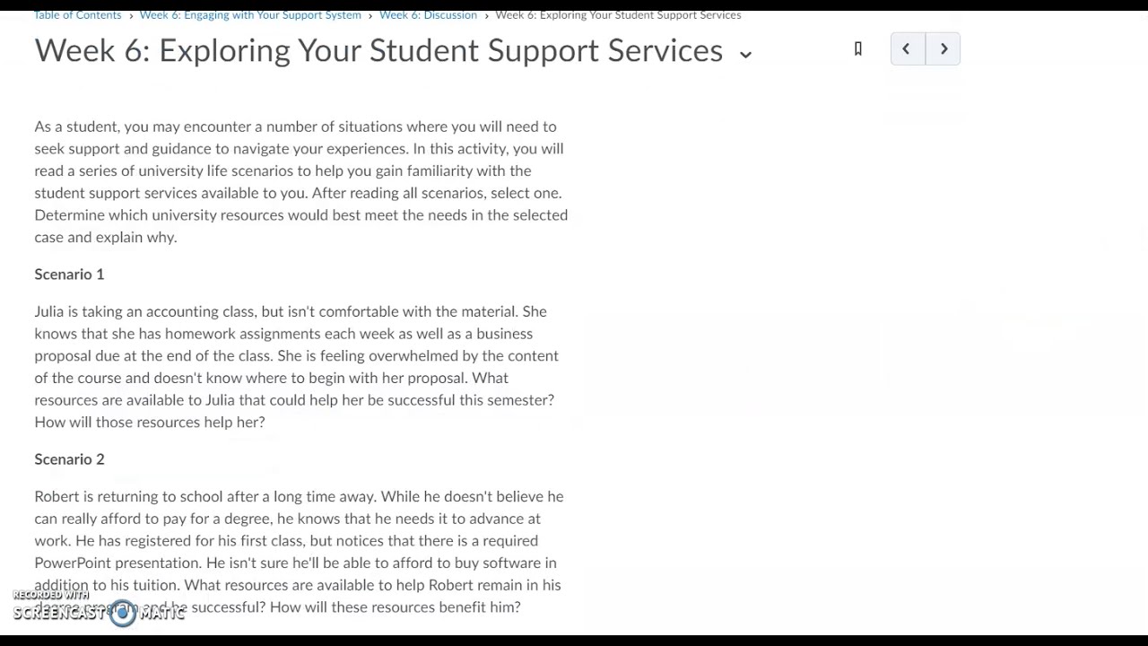 PACE 111 Week #6 Introduction and Overview - YouTube